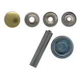 Dritz Heavy Duty Snap Kit, 7 Count, Gold - Walmart.com