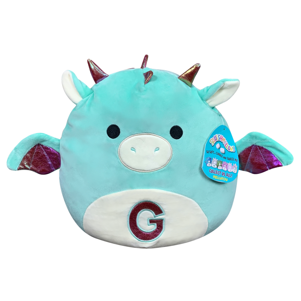 Squishmallow Miles Green Dragon Initial Letter G 12 inch Plush ...