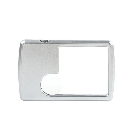 Justharion Credit Card LED Magnifier Jewelry Loupe with Light ...