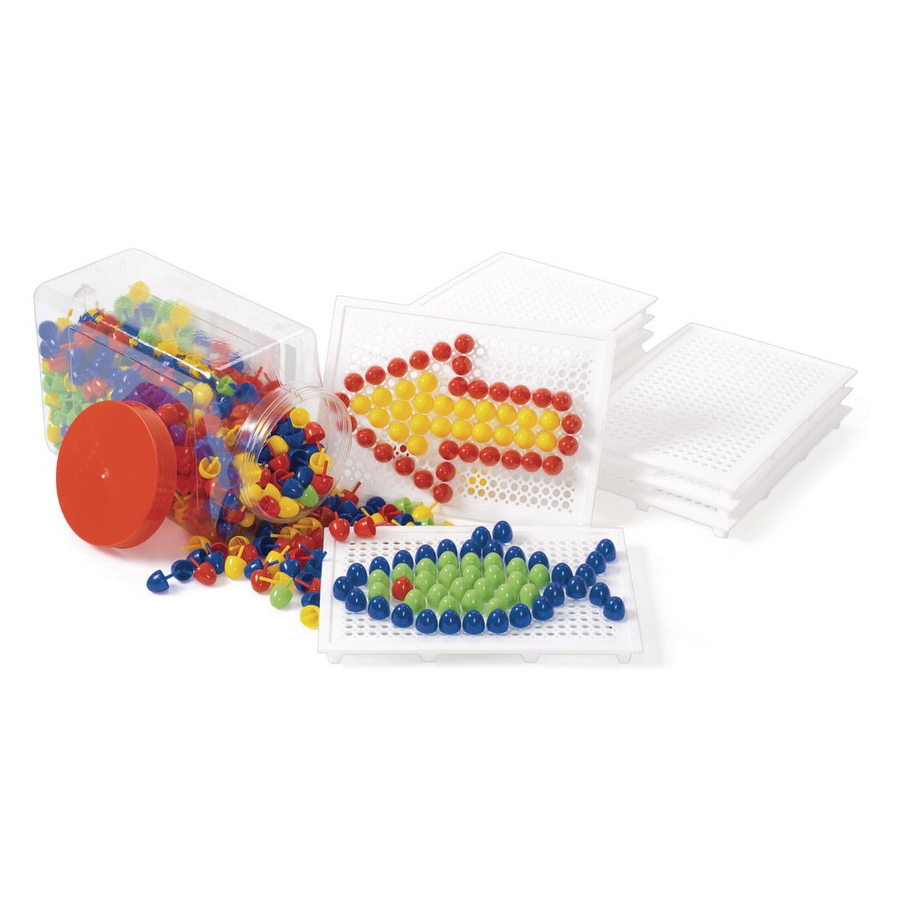 Excellerations Mosaic Pegboards - Set of 10 - Walmart.com