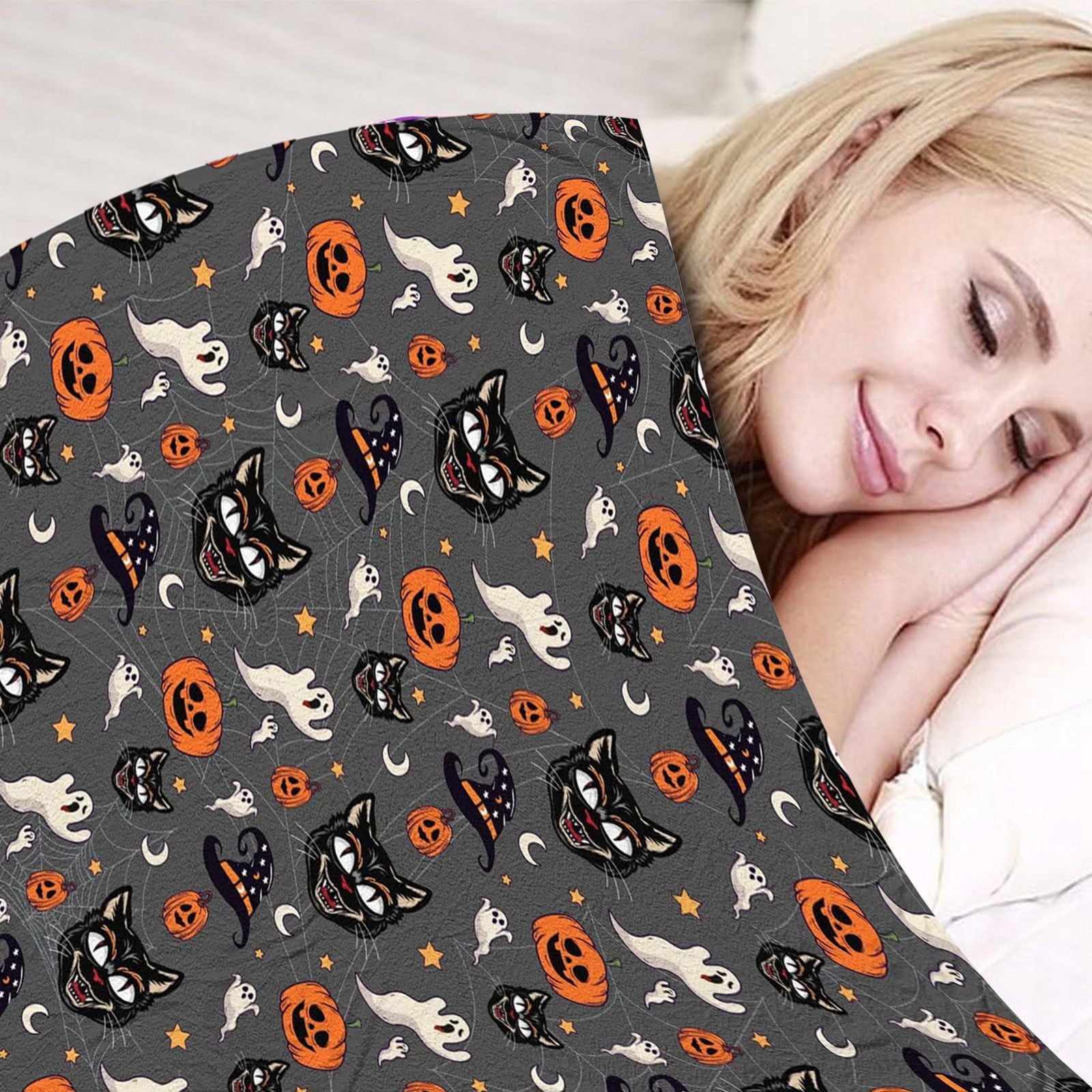 Click here for Hml Halloween Decoration 70x100cm Printed Blanket... prices