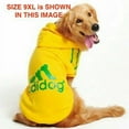 Adidog Yellow Hoodie FOR SMALL DOGS Small Dog Sweater with Hood (Yellow ...