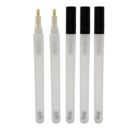 Empty Fillable Blank Paint Pen Markers (Set of 5) - Fill with Your Own ...