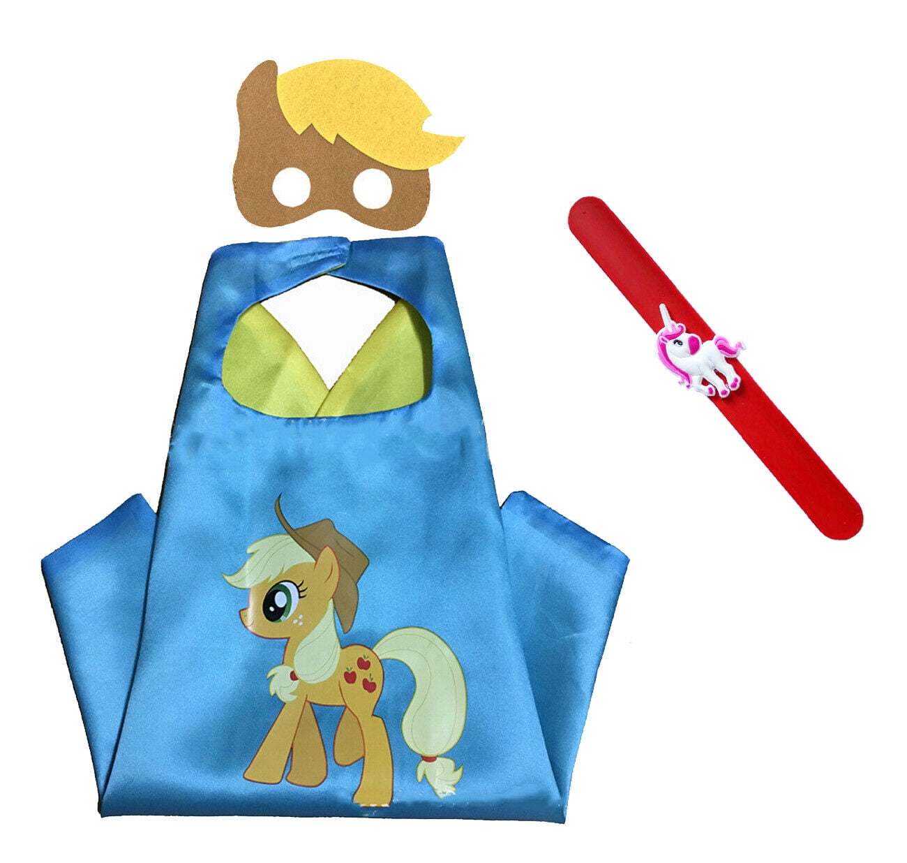 My Little Pony Costumes-Cape, Mask, and Bracelet - Walmart.com