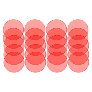 Plastic Bingo Chips - Red - 7/8 inch size - 100 per pack - Walmart.com