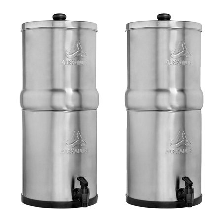 Alexapure Pro Stainless Steel Water Filter Filtration Purify System (2 ...