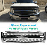 Kojem Chevy Accessories: Front Bumper Mesh Grille for 2007-2013 ...