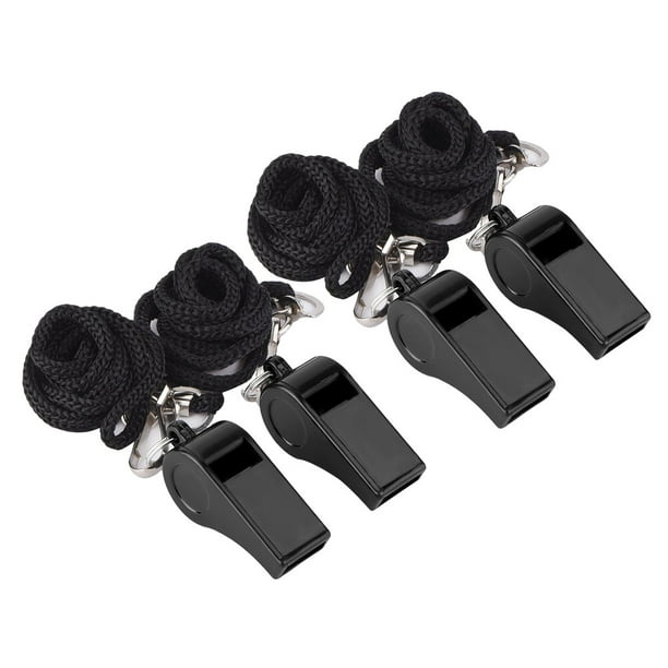 WORGEOUS Silbatos portátiles de 4 uds, silbatos de supervivencia de ...