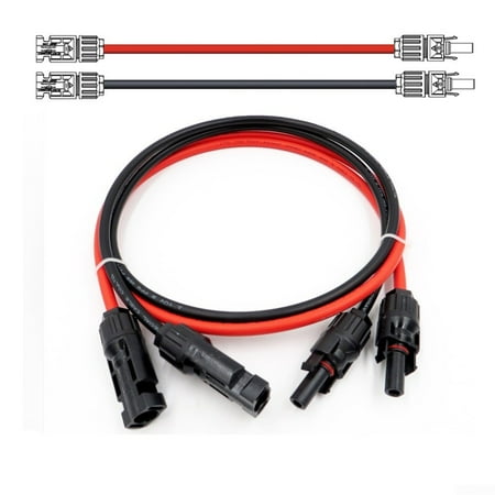 Solar Cable Extension Wire Solar Panel To Regulator Quick Connector ...