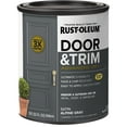Alpine Gray, Rust-Oleum Door and Trim Paint Satin, Quart, 2 Pack ...