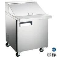 84 in. Commercial Chef Base Refrigerator Storage Cabinet for Cold Foods ...
