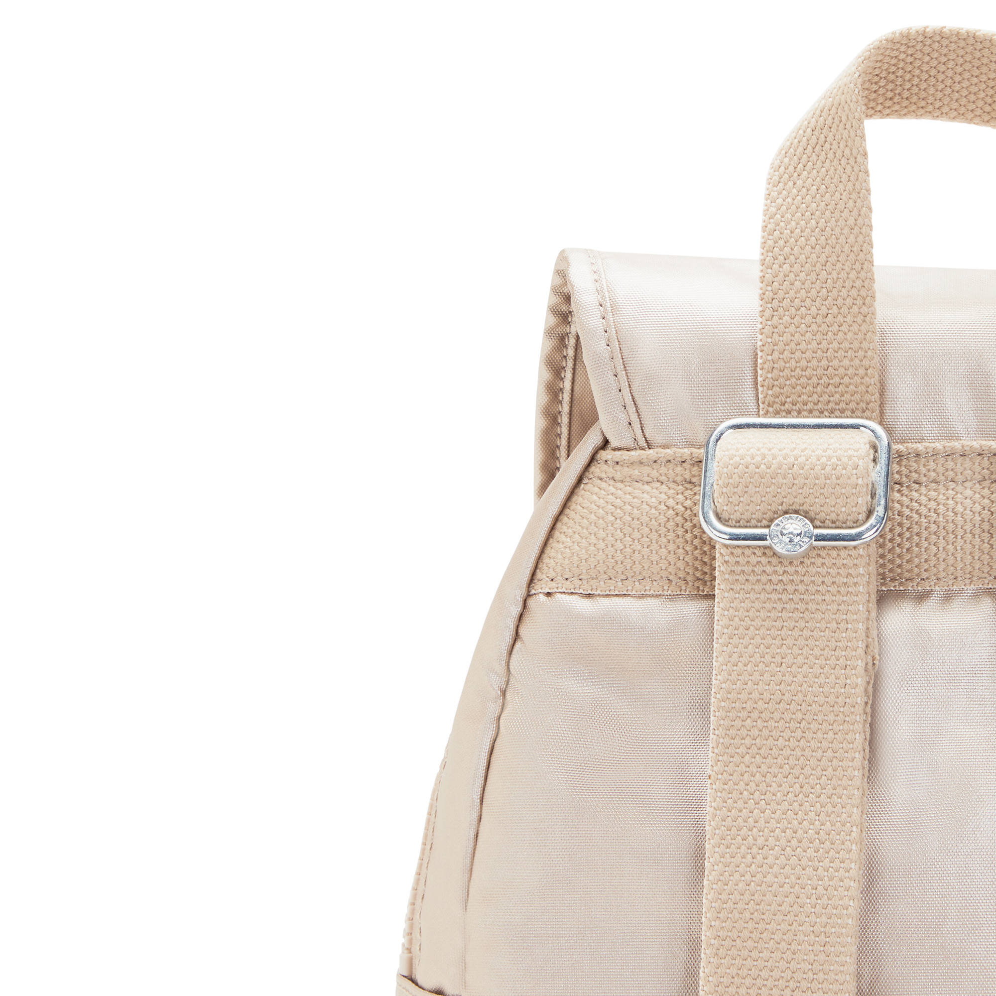 Buy Kipling Ezra Small Metallic Backpack Quartz Metallic Online at ...
