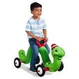 Radio Flyer Inchworm - Classic Bounce and Go Toddler Ride-On Toy, Green ...