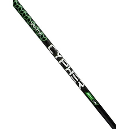Project X Cypher 40 Graphite Driver Shaft + Adapter & Grip (4.0 Senior ...