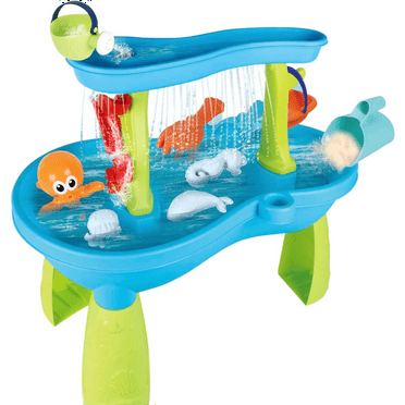 Step2 Outdoor Kids Play Station: Pump & Splash Discovery Pond Water ...