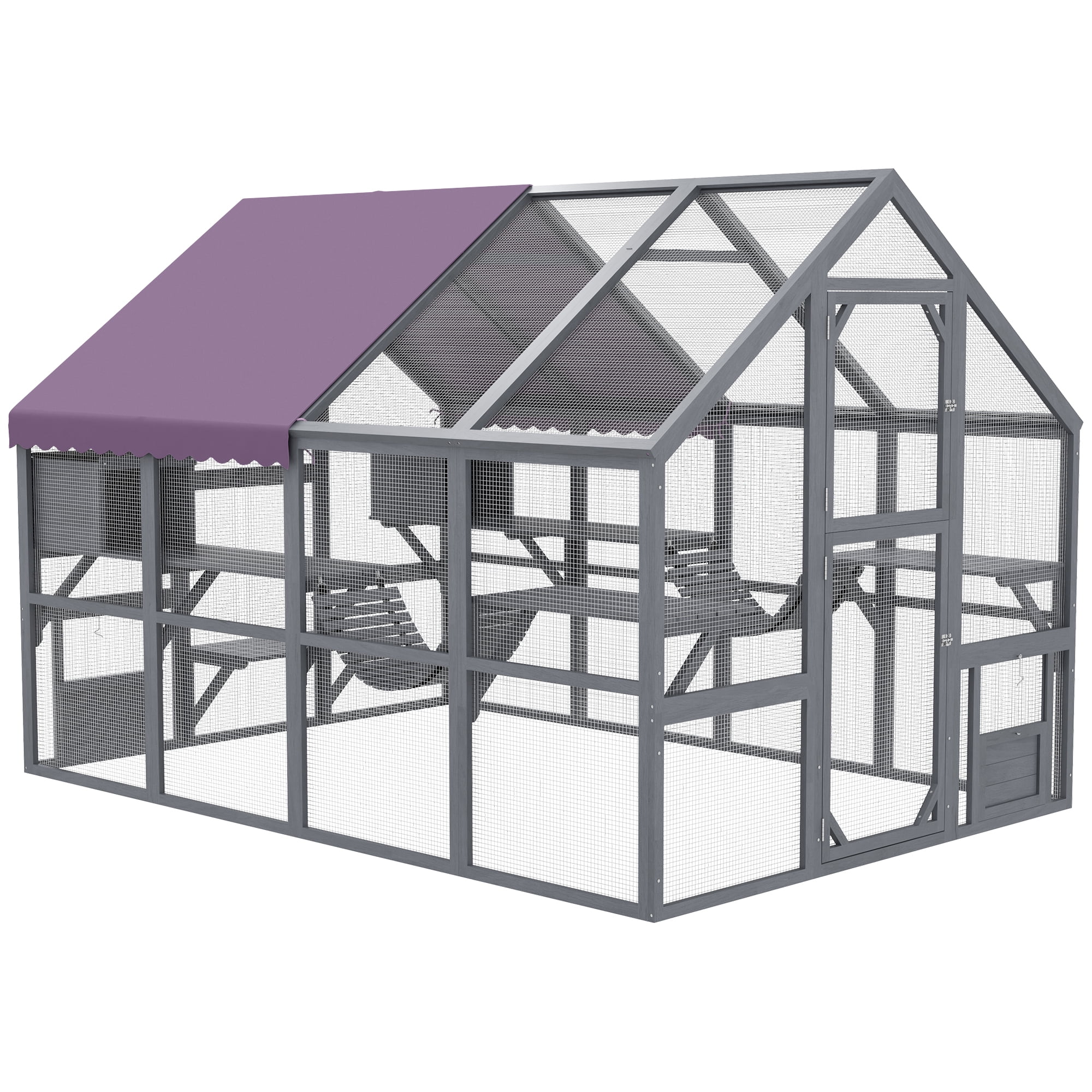 Click here for Pawhut Catio Outdoor Cat Enclosure With Weatherpro... prices