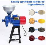 EAYSG Electric Grain Mill Grinder Corn Grinder,3000W 110V Commercial ...