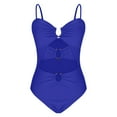 Fewfanhot Womens Swimsuits One Piece Swimsuit for Women Ring Linked ...