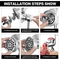 XDGGCSY Meat Grinder Manual Mincer - Manual Meat Grinder Sausage Maker ...