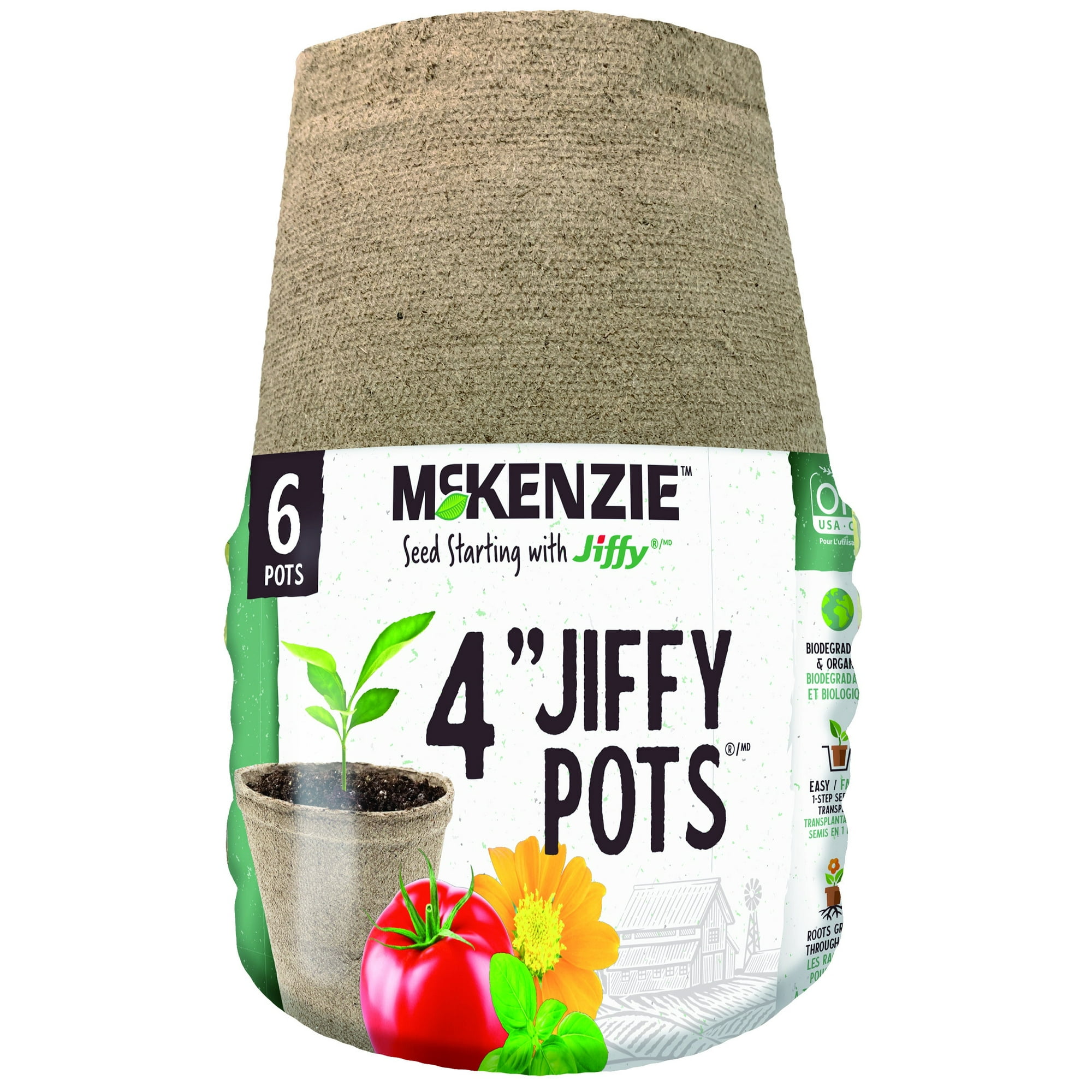 Click here for Mckenzie With Jiffy Round Seed Starter Peat Pots... prices