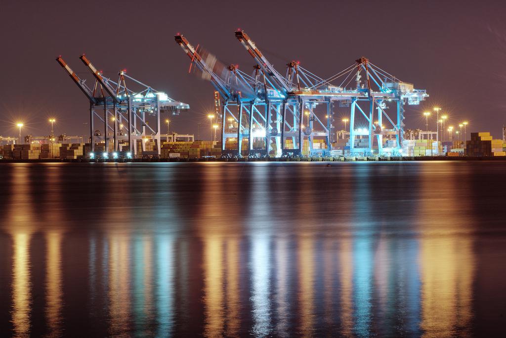Container Terminal Port Newark Elizabeth New Jersey Photo Art Print ...