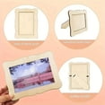 20PCS Wooden Blank Frames DIY Craft Kit Hand Painted Tabletop Display ...
