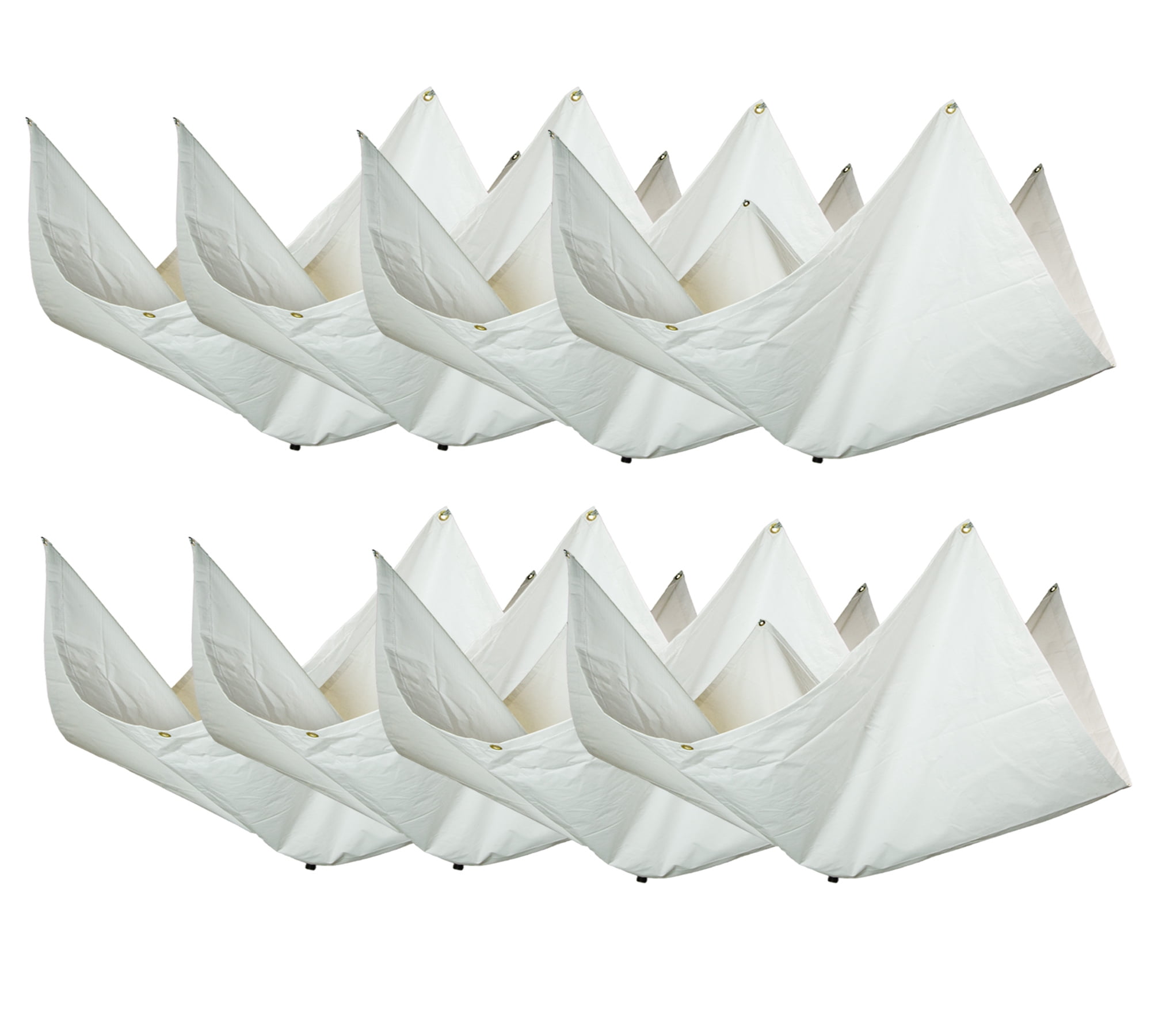 5' x 5' Drain Tarp - Roof Ceiling Leak Drip Diverter Tarp Heavy Duty ...