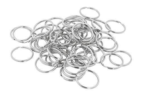 Mandala Crafts Large Metal Split Key Rings for Crafts, Keys, Keychains ...