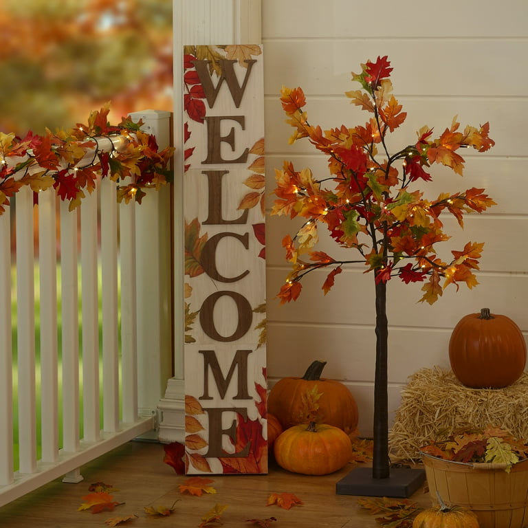 Autumn Welcome Sign