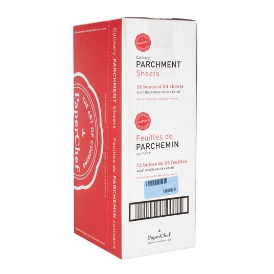 PaperChef Parchment Paper, Pre-Cut Sheets-12 x 24 sheets - Walmart.com