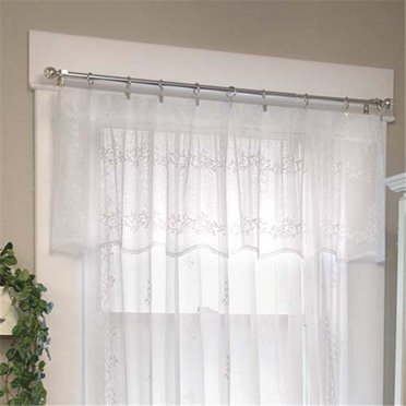 Victorian Rose Insert Valance, Ecru - Walmart.com