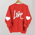 Felirenzacia Big and Tall Women’s Valentine Pullover Sweet Heart Design ...