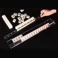 4PCS Mahjong Racks with Pushers, Upgraded American Mahjong Stand Set ...