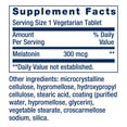 Life Extension Melatonin 6 Hour Timed Release 300 mcg Vegetarian 100 ...