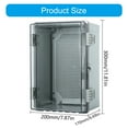 Multipurpose Outdoor Electrical Enclosures Waterproof With Lock ...