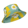 Easygdp Lemons Chamomile Flowers And Leaves Double-Sided Reflective ...