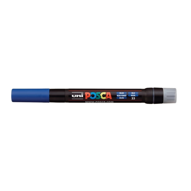 POSCA Paint Marker, PCF-350 Brush, Blue - Walmart.com