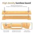 Bamboo Bookbinding Spine Press, 11 Inches Narrow Book Press for Spine ...
