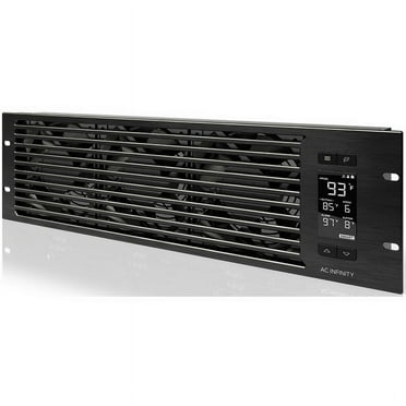 "AC Infinity CLOUDPLATE T7 Quiet Rack Mount Fan Panel 2U - Cooling ...