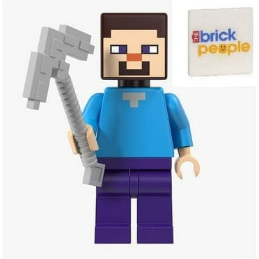 LEGO Minecraft: Steve Minifigure with Pickaxe - Walmart.com