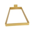 16 Inch Trapezoid Metal Table Legs Gold – DIY Furniture Legs For Coffee ...