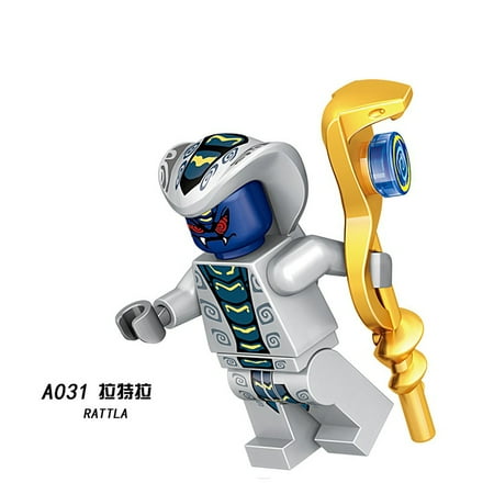 Lego Ninjago Snake Minifigures Skales Acidicus Pythor Chokun Ninja ...