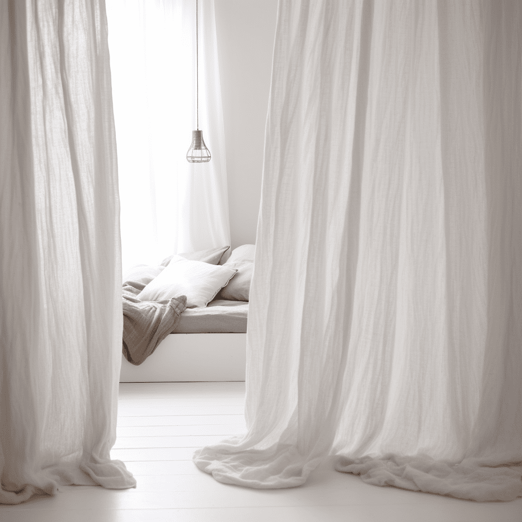 Click here for Q Vita 100 Linen Curtain Set - 2 Panels  Semi Shee... prices