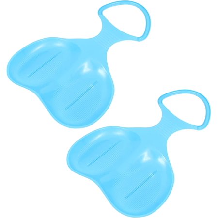 Snow Saucer Sled Plastic Snow Sled Toboggan Snow Board Grass Sand Sled ...