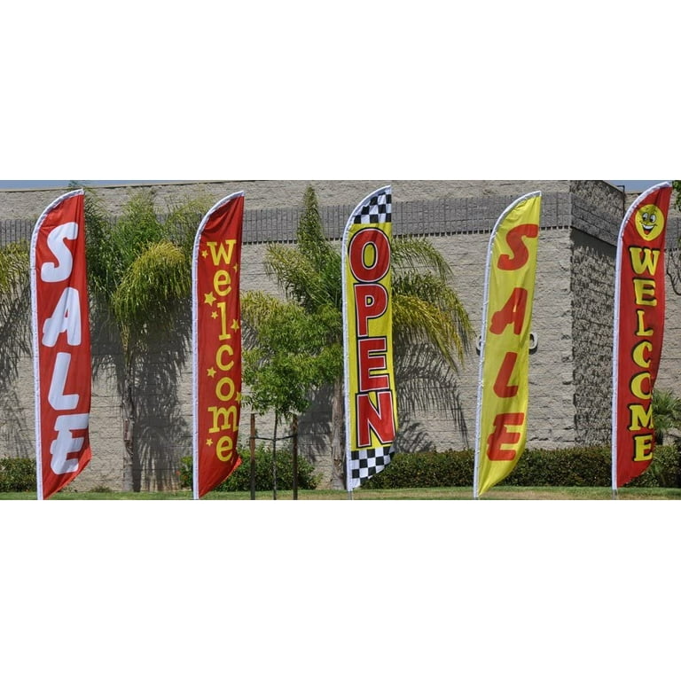 Sale Feather Banners And Signs