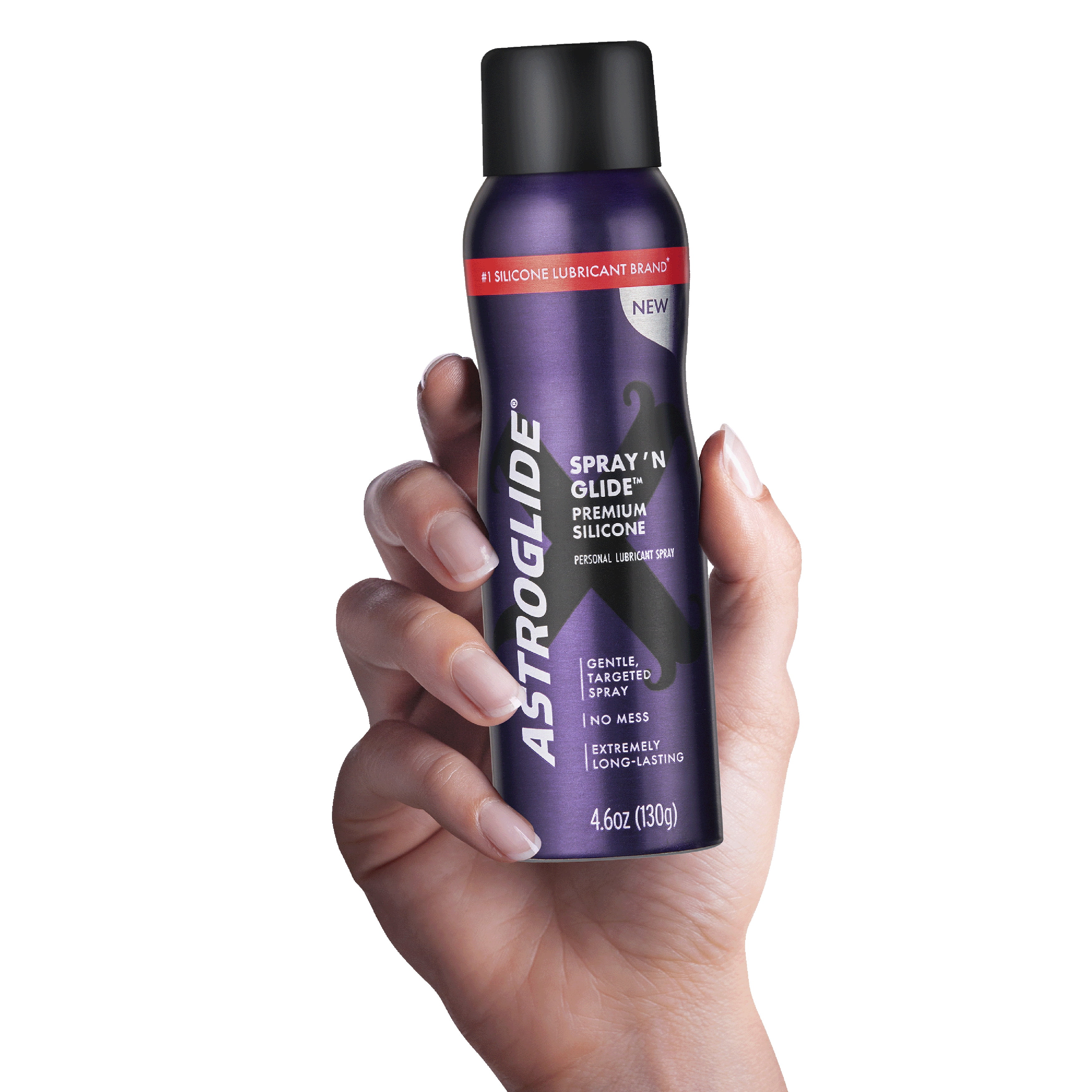 Buy Astroglide X Silicone Spray ‘n Glide, Personal Lubricant, 4.6 Oz ...