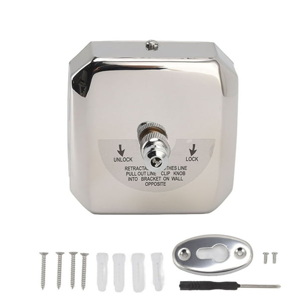 Retractable Clothesline Stainless Steel Clothes Line Dryer Heavy Duty ...