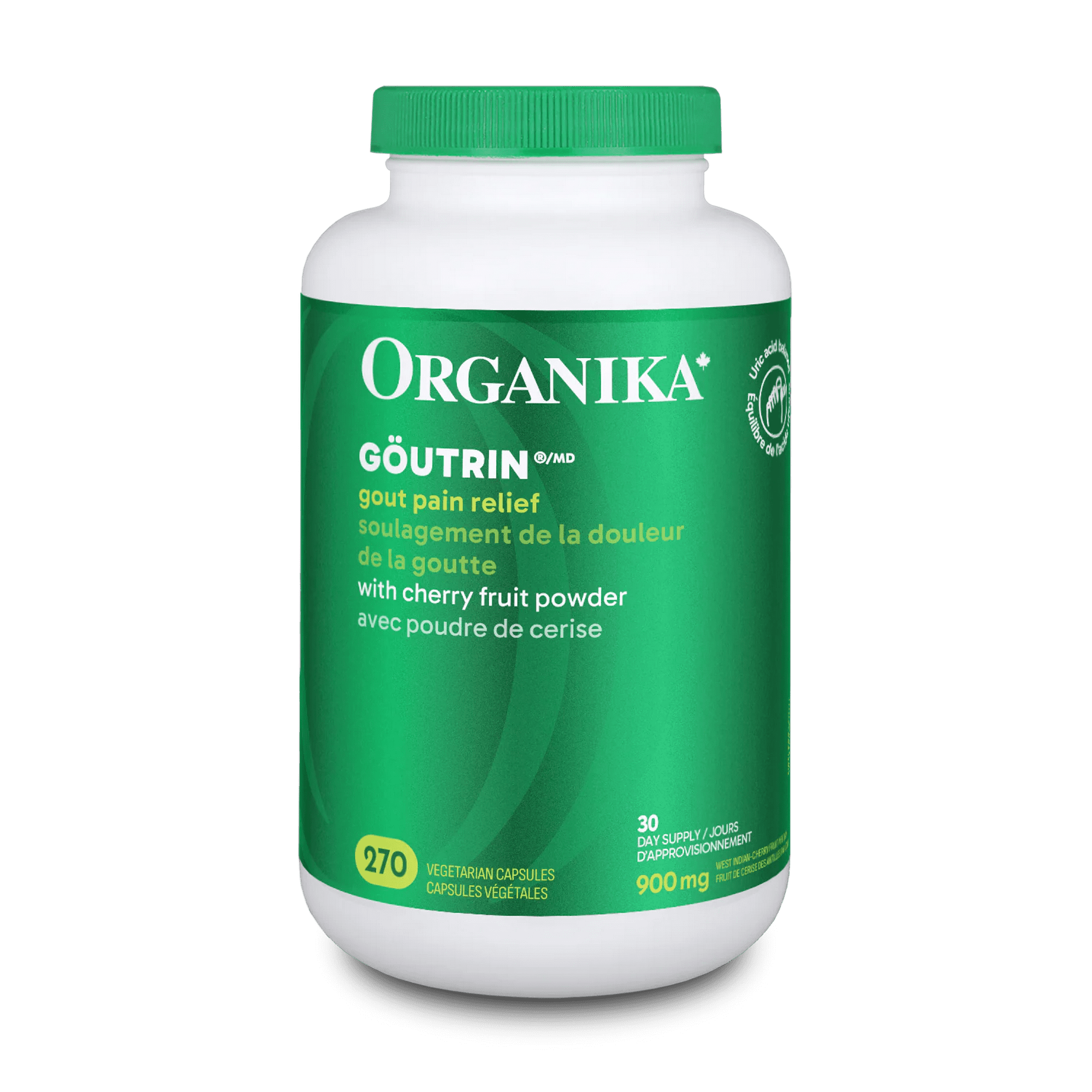 Click here for Organika Goutrin 270 Vegetarian Capsules 30 Day Su... prices