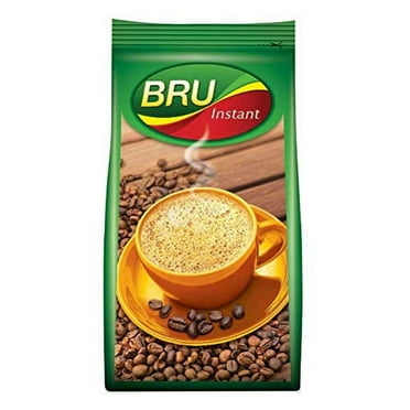 Brooke Bond Bru Instant Coffee and Roasted Chicory, 3.5 oz, Made in ...
