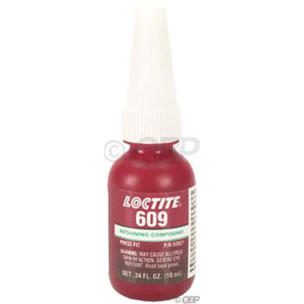 Loctite #609 Retaining Compound, Low Viscosity 10ml - Walmart.com